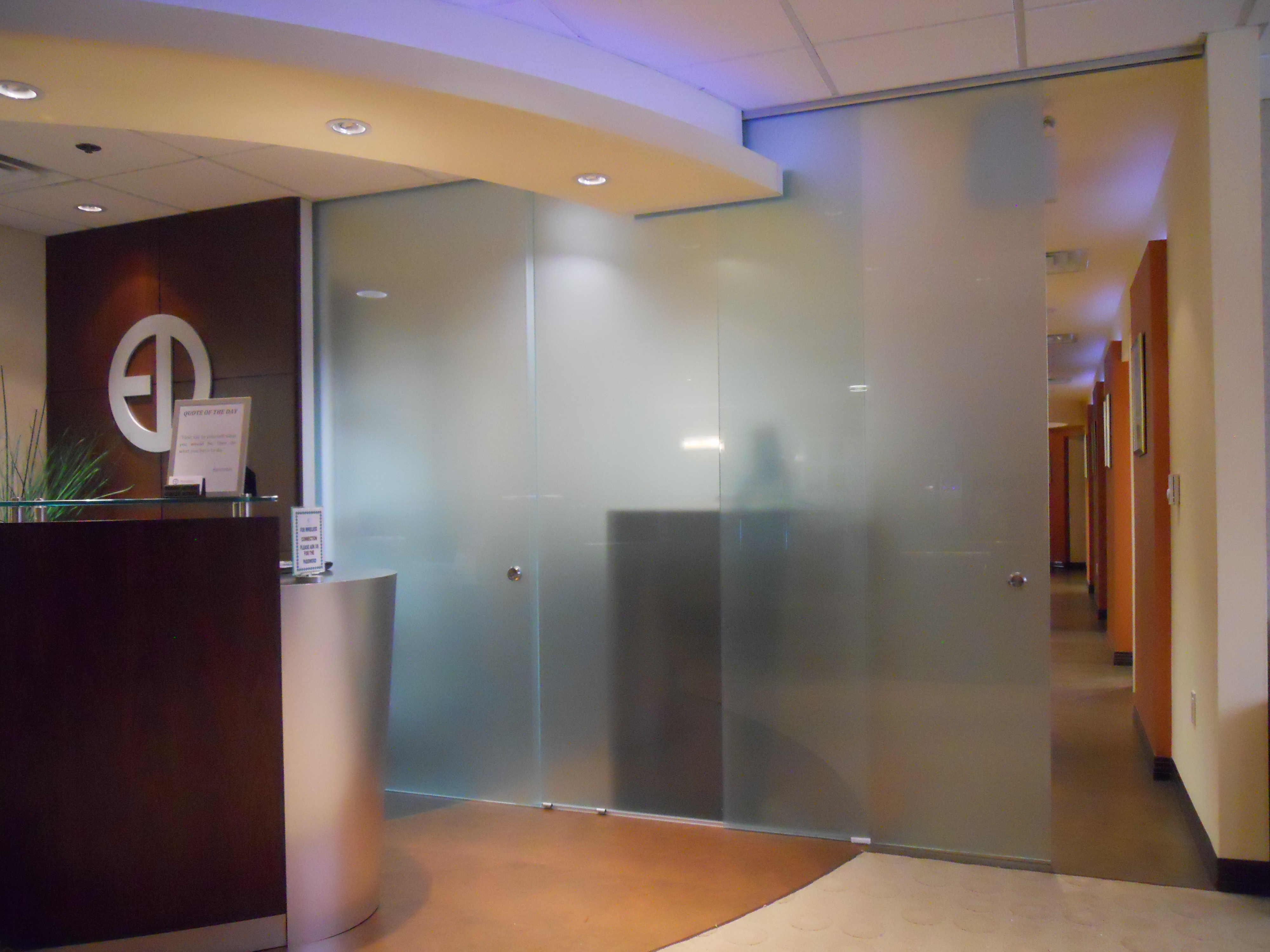 Rollglass / Rollglass Self Single Glass Door w/ Sidelites | Dash Door