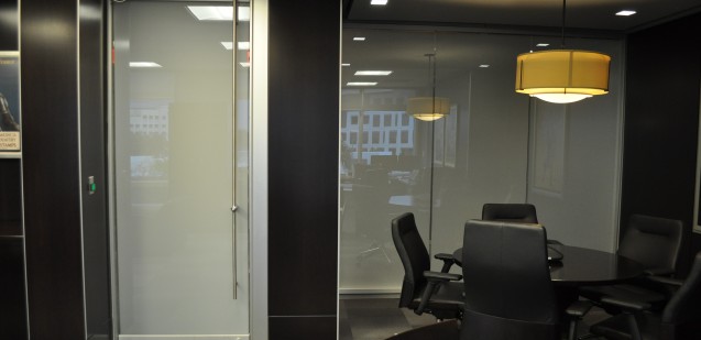PrivacyVue® - Electrified Switchable / Privacy Glass - Dash Door