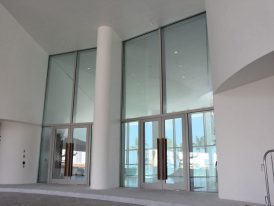PrivacyVue® - Electrified Switchable / Privacy Glass - Dash Door